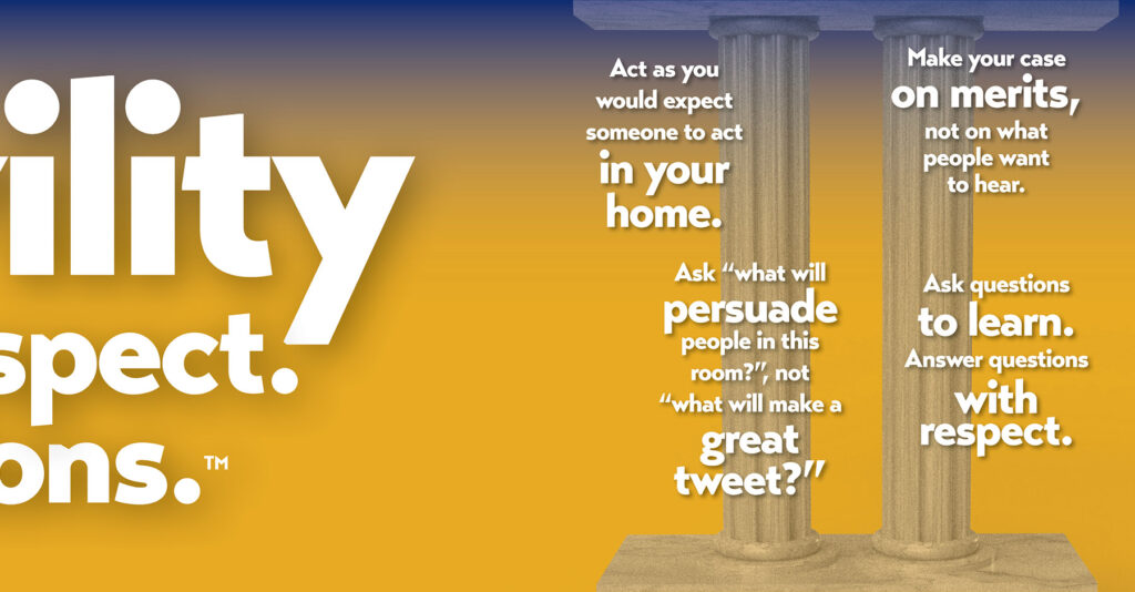 Civility. Respect. Solutions.